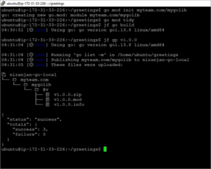Working with Gradle and GO Package Type in JFrog Artifactory