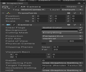 Augmented Reality App Development Using Unity AR Foundation