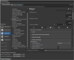 Augmented Reality App Development Using Unity AR Foundation