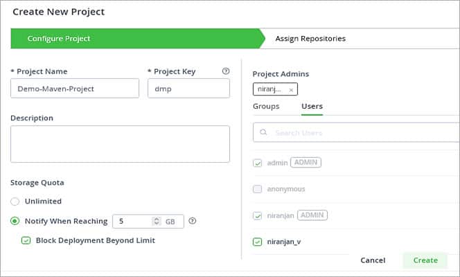General Administration Activities in JFrog Artifactory
