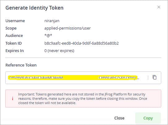 General Administration Activities in JFrog Artifactory