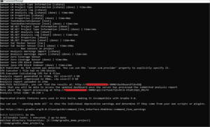 SonarQube Code Quality Check for .NET, Node.js and Gradle