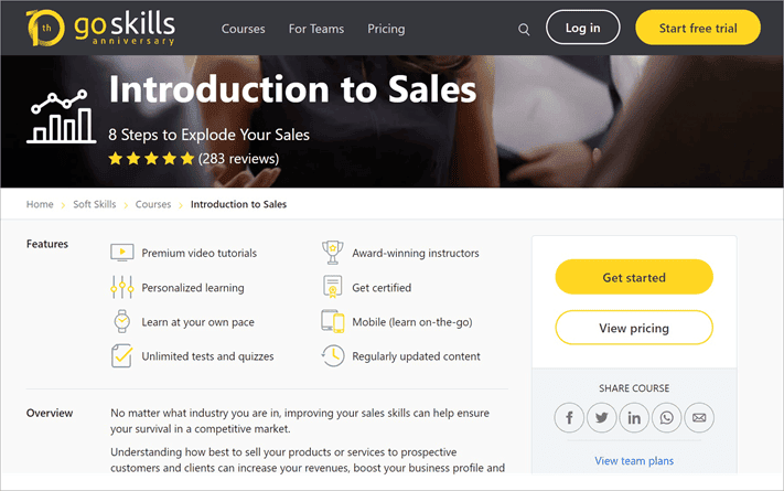 The Top 10 Sales Training Programs & Courses [2025 TOP-RATED]