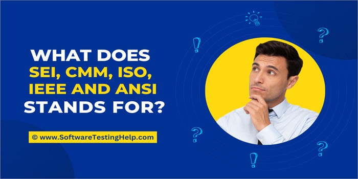 What is SEI? CMM? ISO? IEEE? ANSI? Will it Help?