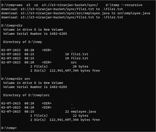 What is AWS S3: AWS S3 Bucket Usage Through AWS CLI