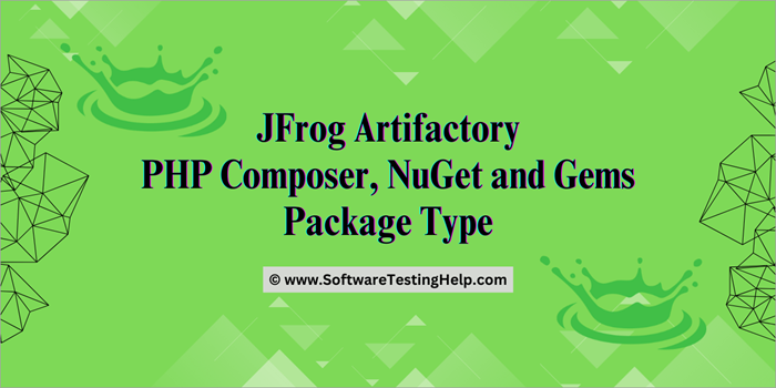 PHP Composer, NuGet And Gems Package Type in JFrog Artifactory