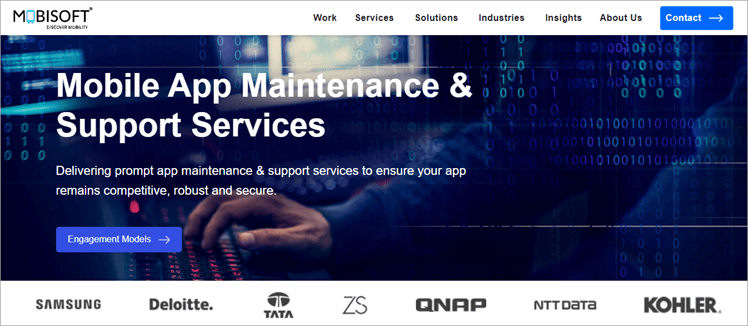 The Top 10 Mobile & Web App Maintenance & Support Services 2025