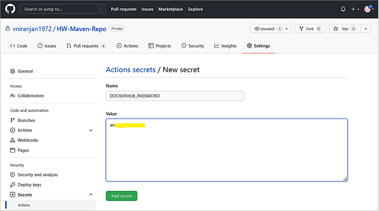 GitHub Actions to Manage Secrets & Environment Variables