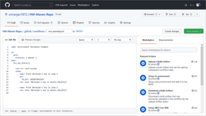 GitHub Actions to Manage Secrets & Environment Variables