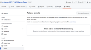 GitHub Actions to Manage Secrets & Environment Variables