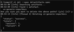 Artifactory Query Language(AQL) REST API And Command Line Interface(CLI)
