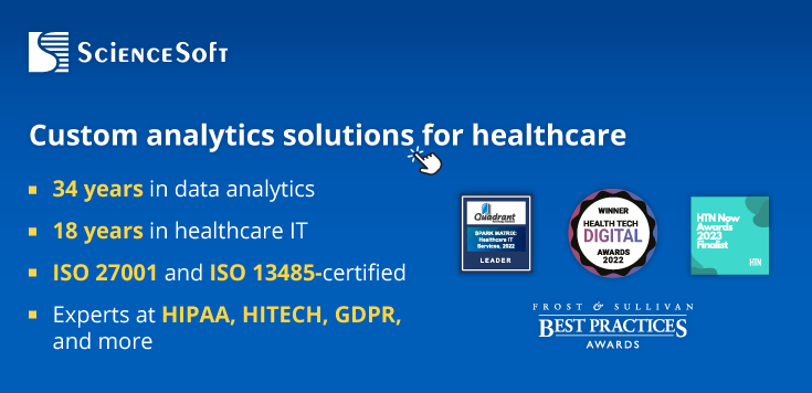 10+ Best Healthcare Data Analytics Companies & Solutions 2025