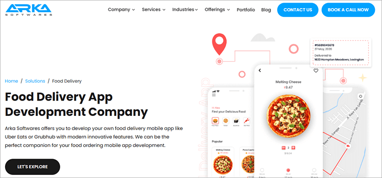 Top 11 Food Delivery App Development Companies in USA (2025 List)