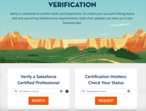 Salesforce Certification Verification Process & Status Guide