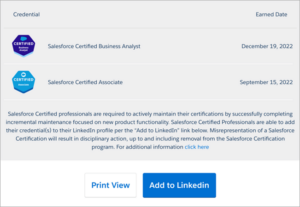 Salesforce Certification Verification Process & Status Guide