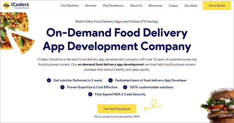 Top 11 Food Delivery App Development Companies in USA (2025 List)