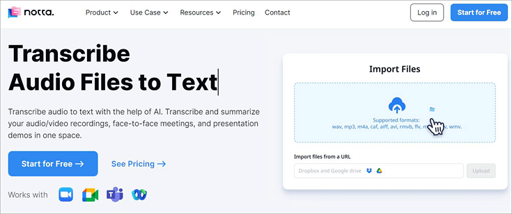 Notta Review: One-stop Solution for Speech-To-Text Transcriptions