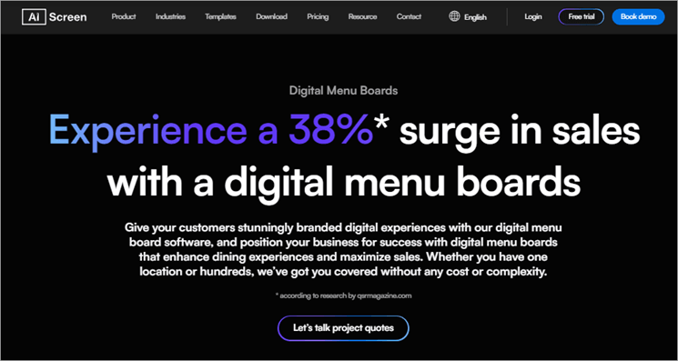 The Top 8 Digital Menu Board Software & Companies in 2025