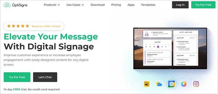 Yodeck, OptiSigns, ScreenCloud, & ConnectedSign Alternatives