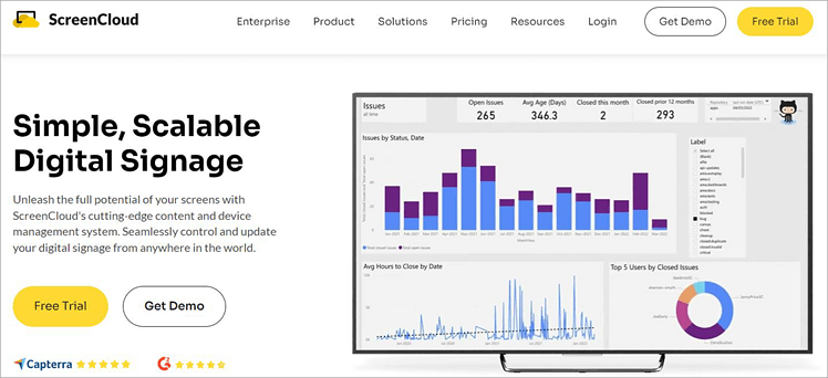 Yodeck, OptiSigns, ScreenCloud, & ConnectedSign Alternatives