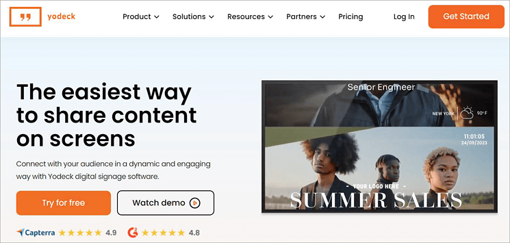 Yodeck, OptiSigns, ScreenCloud, & ConnectedSign Alternatives