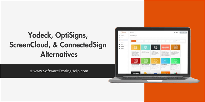 Yodeck, OptiSigns, ScreenCloud, & ConnectedSign Alternatives