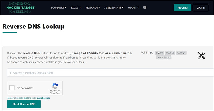 10 Best Reverse DNS and IP Address Lookup Tools