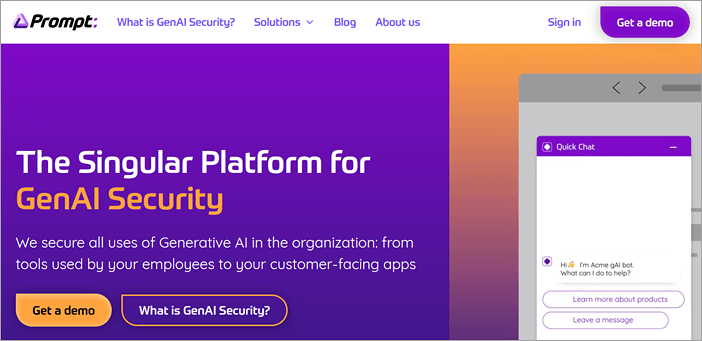 Top 7 Best Generative AI (GenAI) Security Solutions & Platforms 2025
