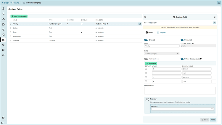 Testiny Test Management Tool Hands-on Review 2026