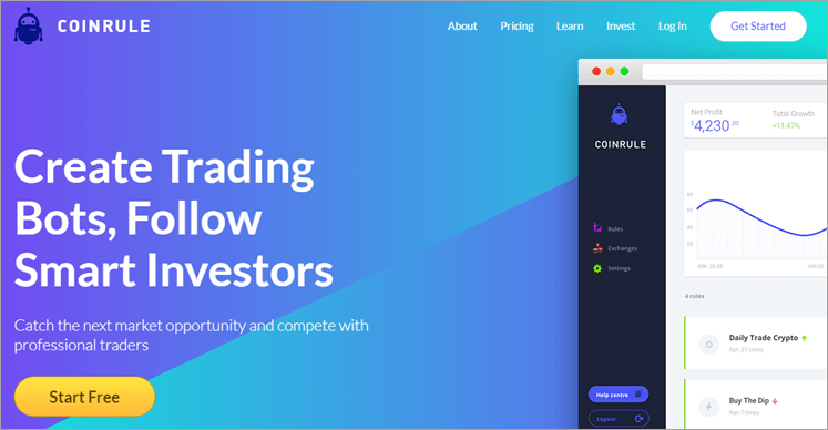 Coinrule Crypto Trading Bot Review 2025