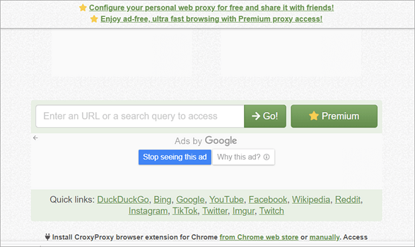 CroxyProxy Web Proxy For YouTube or Instagram Unblock Guide