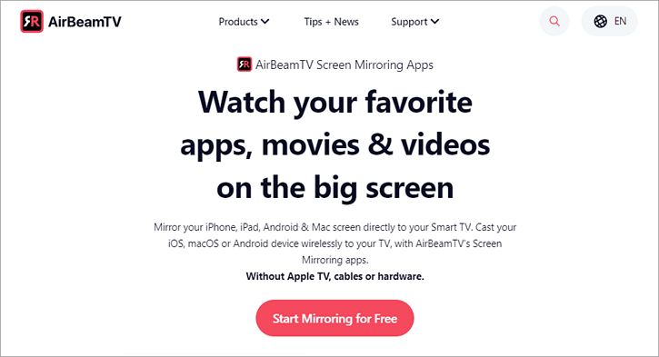 10 Best Screen Mirroring Apps for iPhone & Android in 2026