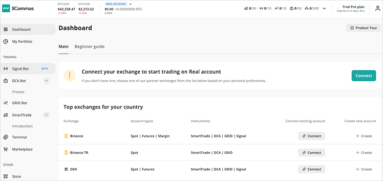 3Commas Crypto Trading Bot Review and Alternatives