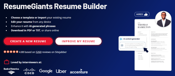 Top 10 Free Online Resume Builder With Stunning Templates