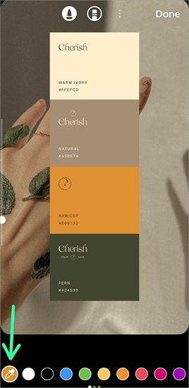 How to Change the Background Color of Your Instagram Story