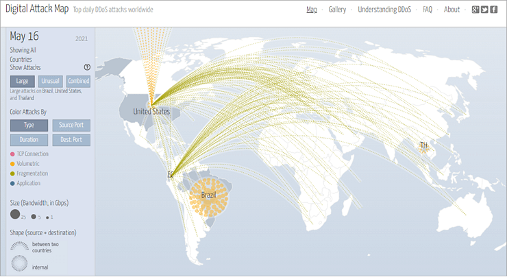 Top 10+ Cyber Attack Maps to Trace Cyber Threats in 2025