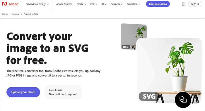 Free Online SVG Converter to Convert PNG/JPEG to SVG