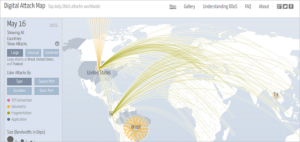 What is a DDoS Attack Map and Where to See it Live?