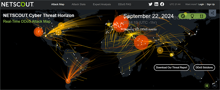 What is a DDoS Attack Map and Where to See it Live?
