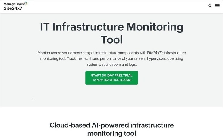 Top Infrastructure Monitoring Solutions in 2025