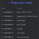 Discord Timestamp Generator For Universal Timezone