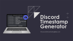Discord Timestamp Generator For Universal Timezone