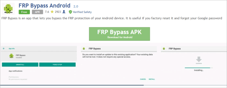 Top Free FRP Bypass Tool to Unlock Android and PC