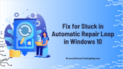 Fix for Stuck in Automatic Repair Loop in Windows 10