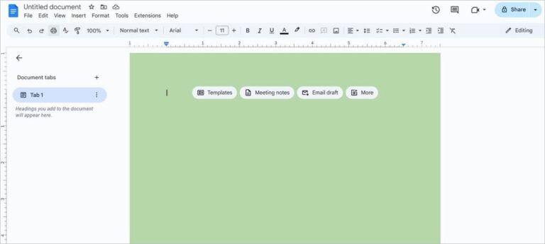 How to Change Background Color on Google Docs