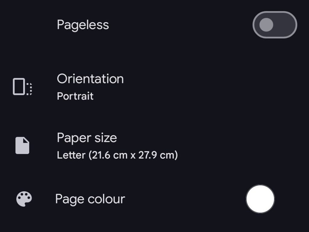 How to Change Background Color on Google Docs