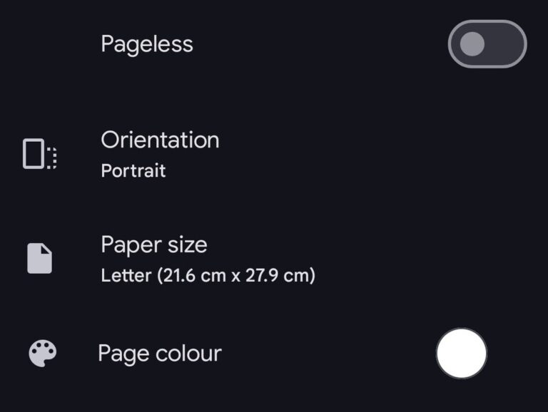 How to Change Background Color on Google Docs