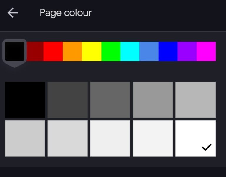 How to Change Background Color on Google Docs