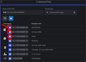 Discord Timestamp Generator For Universal Timezone