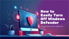 How to Disable or Turn Off Windows Defender on Windows 10/11